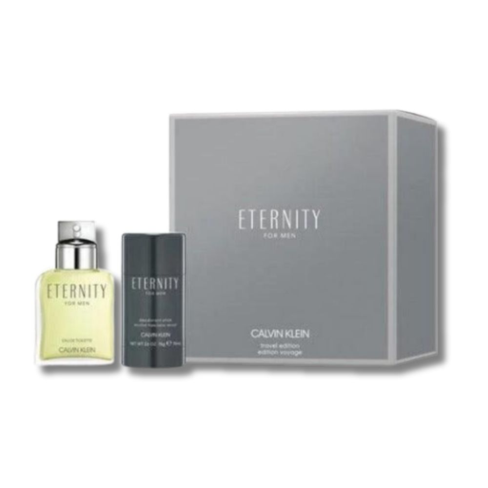 CK Eternity For Men Set 2pz 100 ML – Solo Fragancias