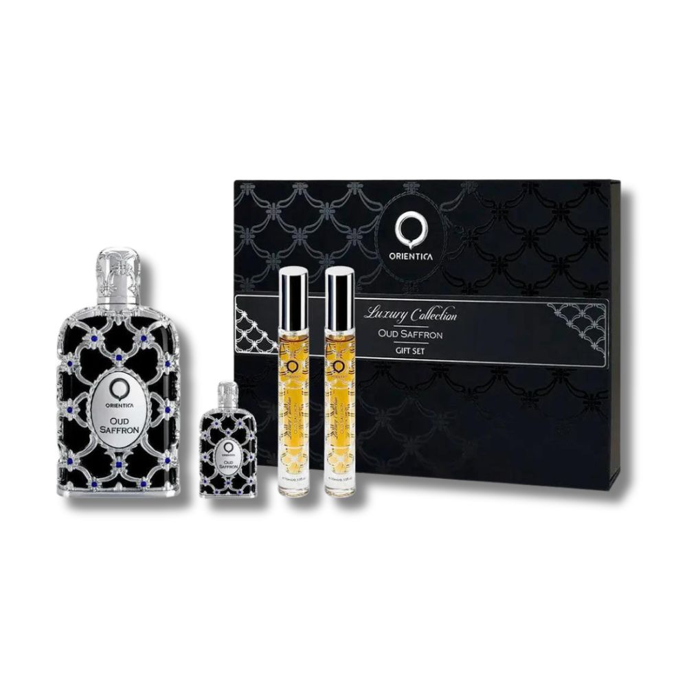 Luxury Collection Oud Saffron 4 Pzs 75ml + 7.5ml Edp + 2x10ml Edp ...